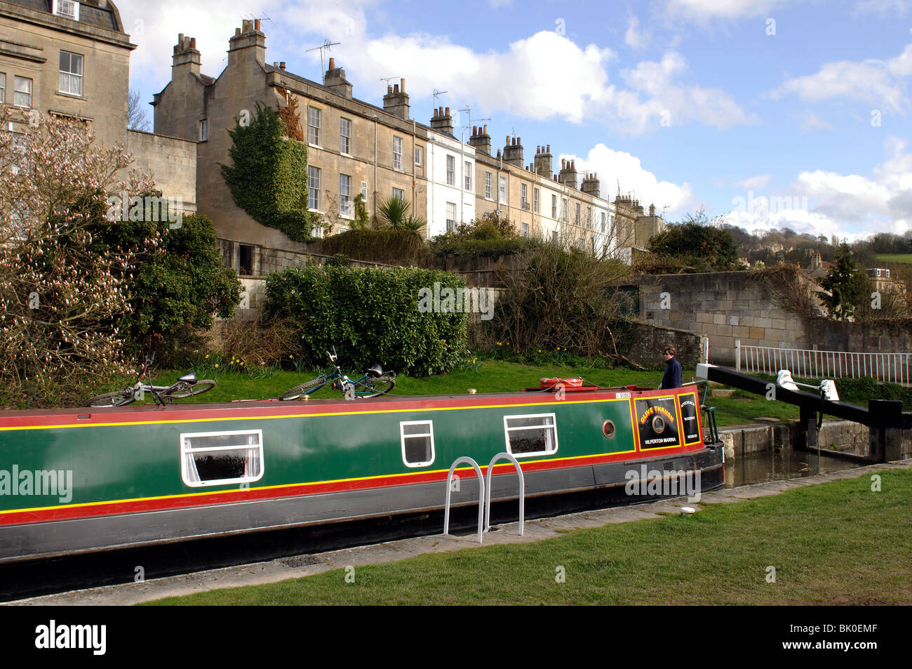 Canal bath somerset narrowboat hi-res stock photography and images - Alamy