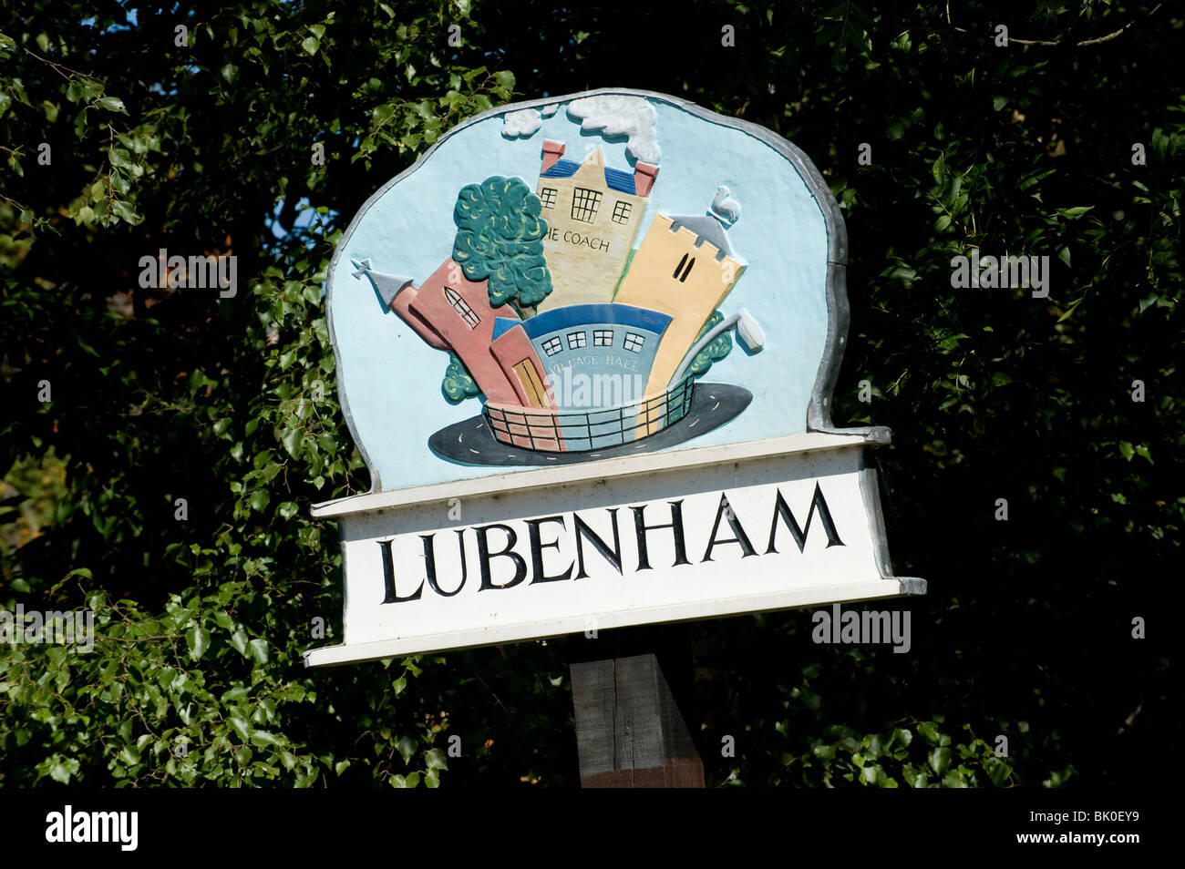 Leicestershire village sign hi-res stock photography and images - Alamy
