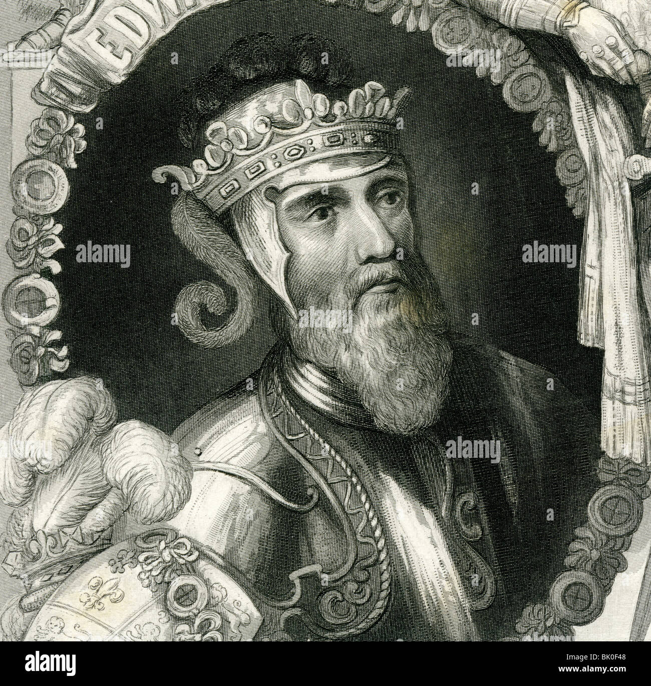 Portrait king edward iii england hi-res stock photography and images ...