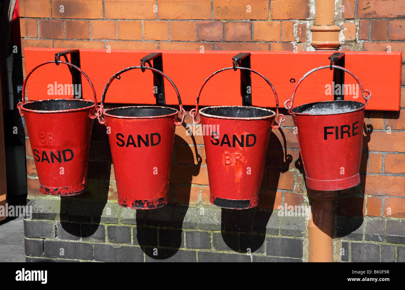 Vintage Fire Buckets High Resolution Stock Photography and Images - Alamy