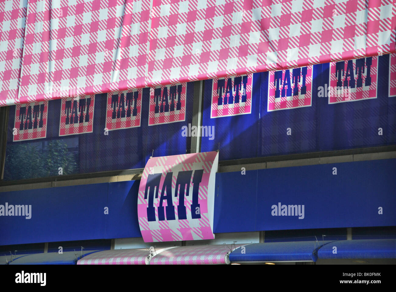 Tati department store famous for its bargain prices Paris France Stock ...