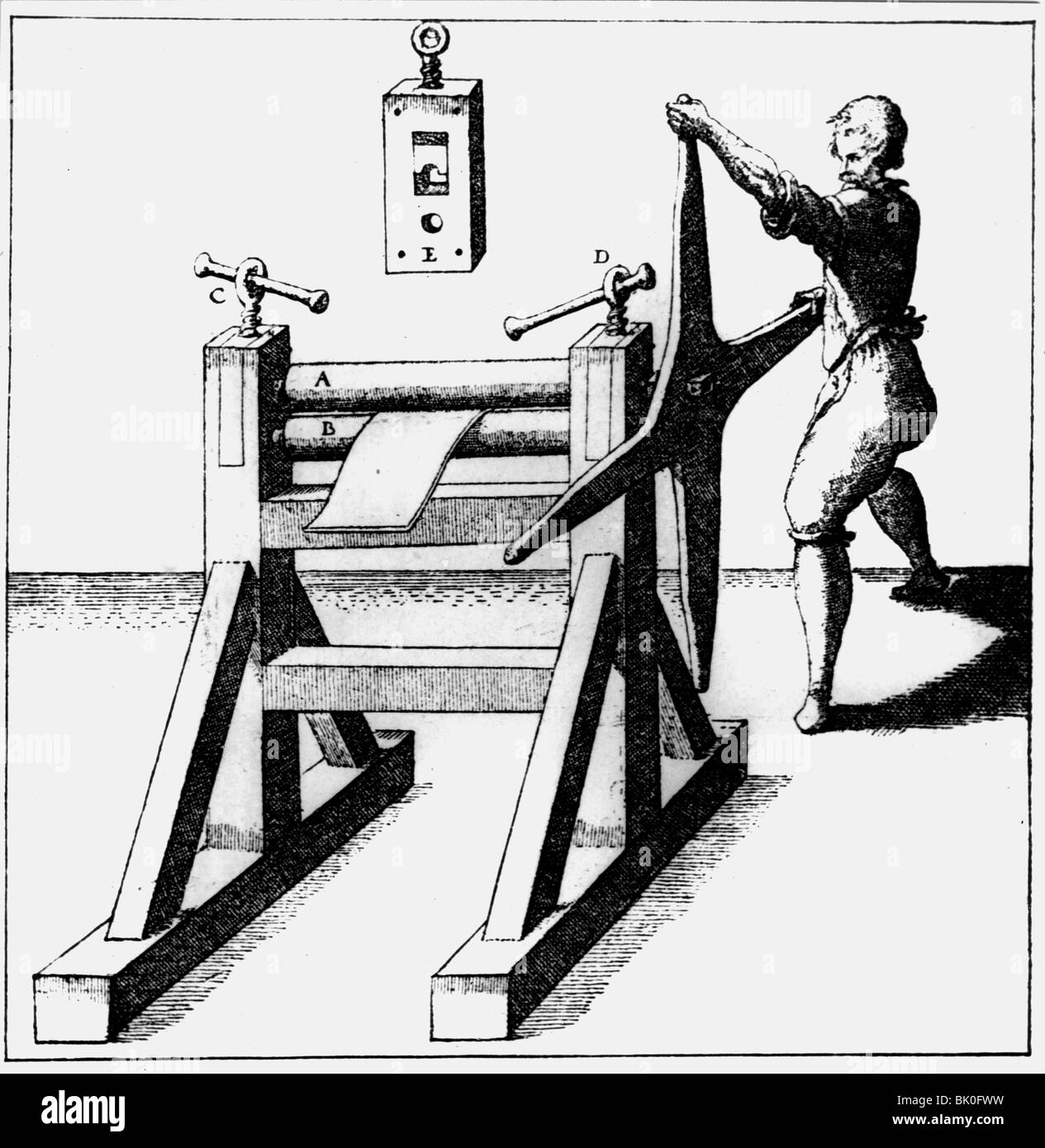 Lead engraving Black and White Stock Photos & Images - Alamy