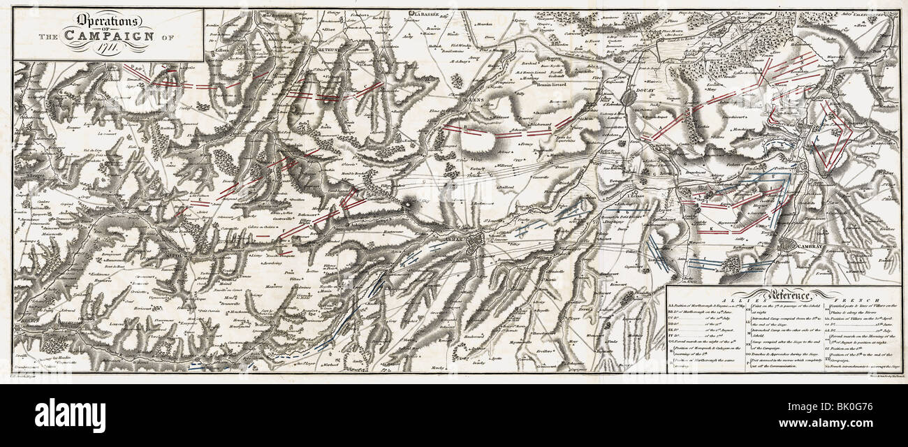 Spanish succession map hi-res stock photography and images - Alamy