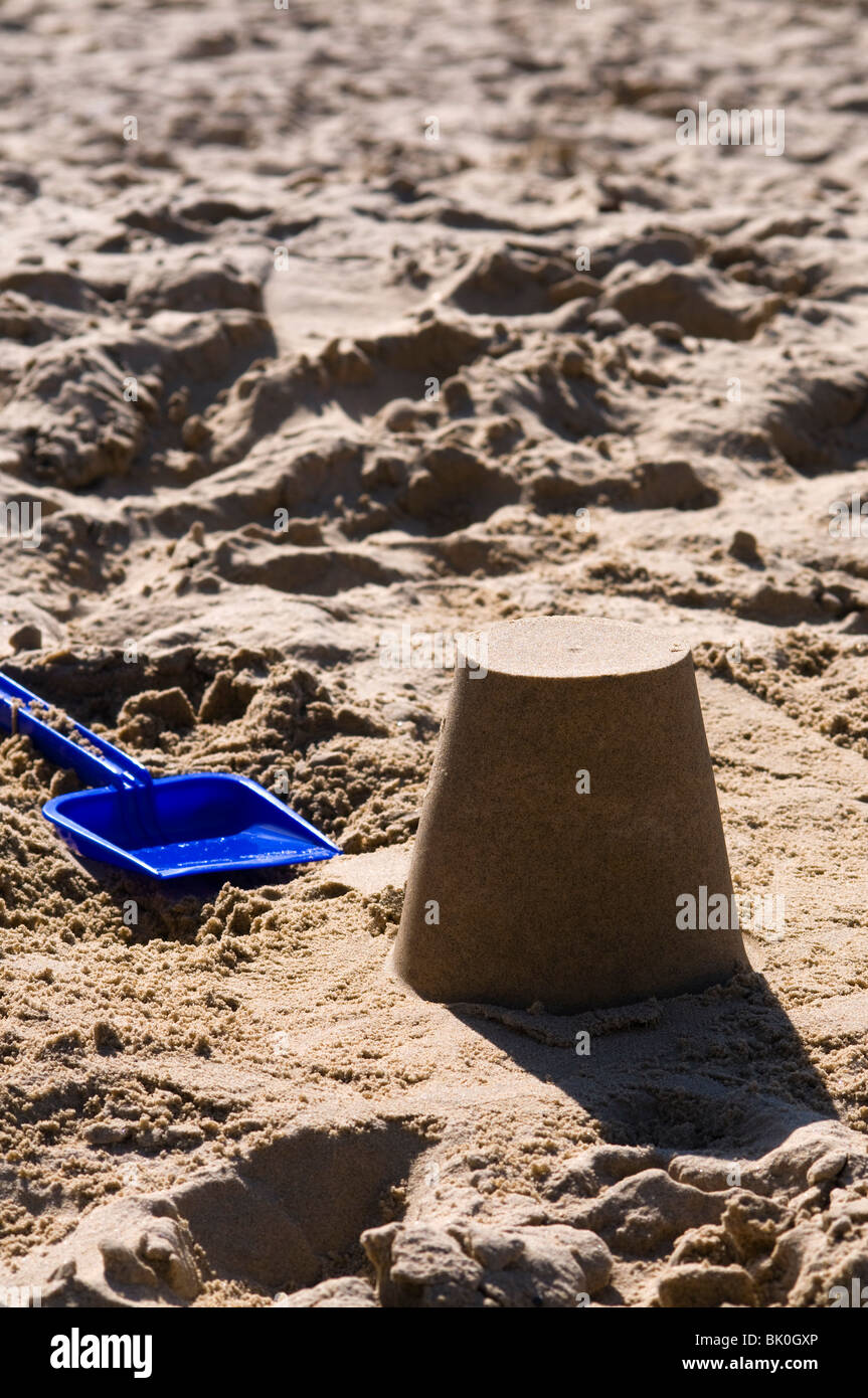 Sandcastle a hi-res stock photography and images - Alamy