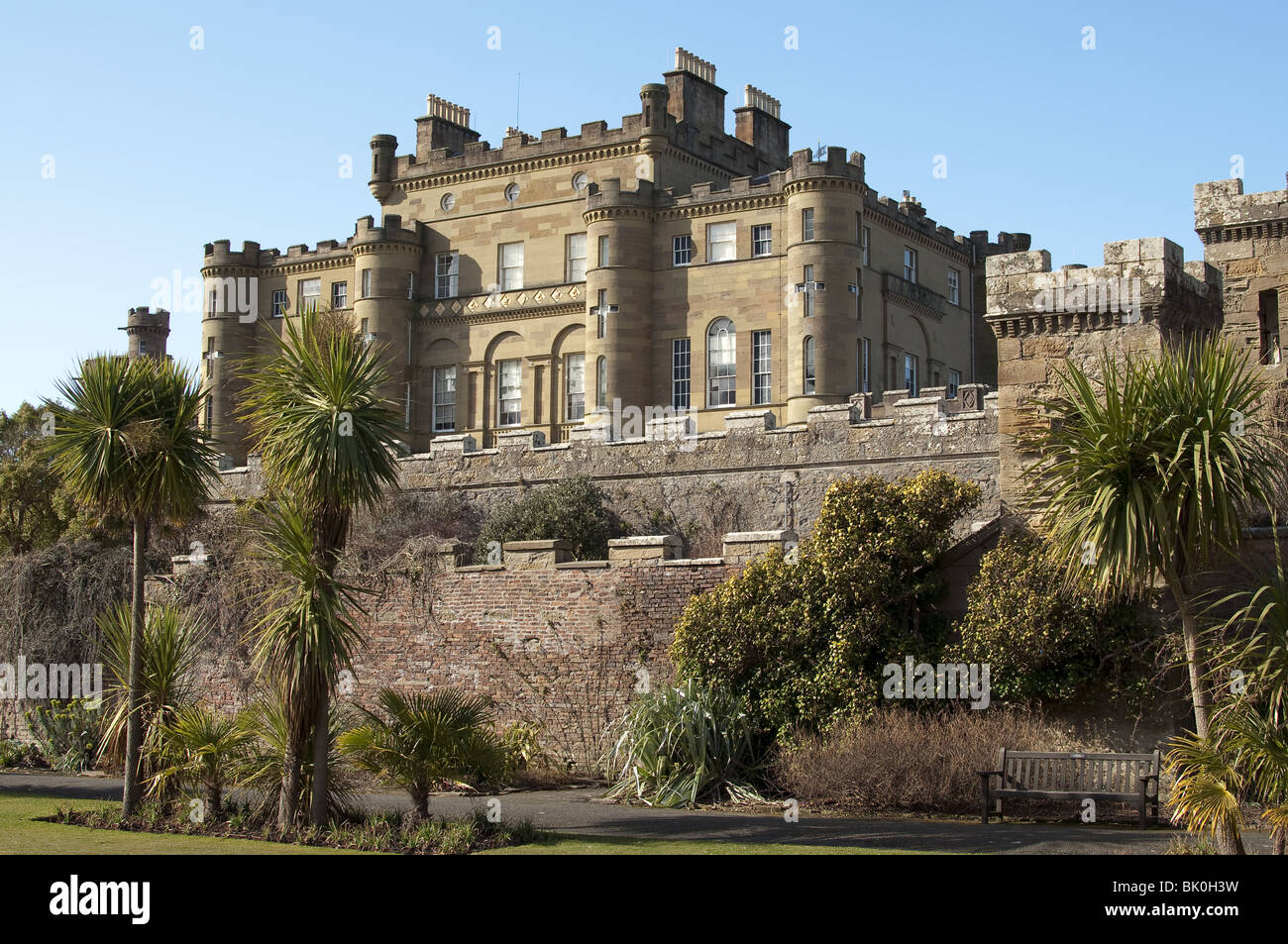 Culzean Castle near Maybole, Carrick on the Ayrshire coast of Scotland ...