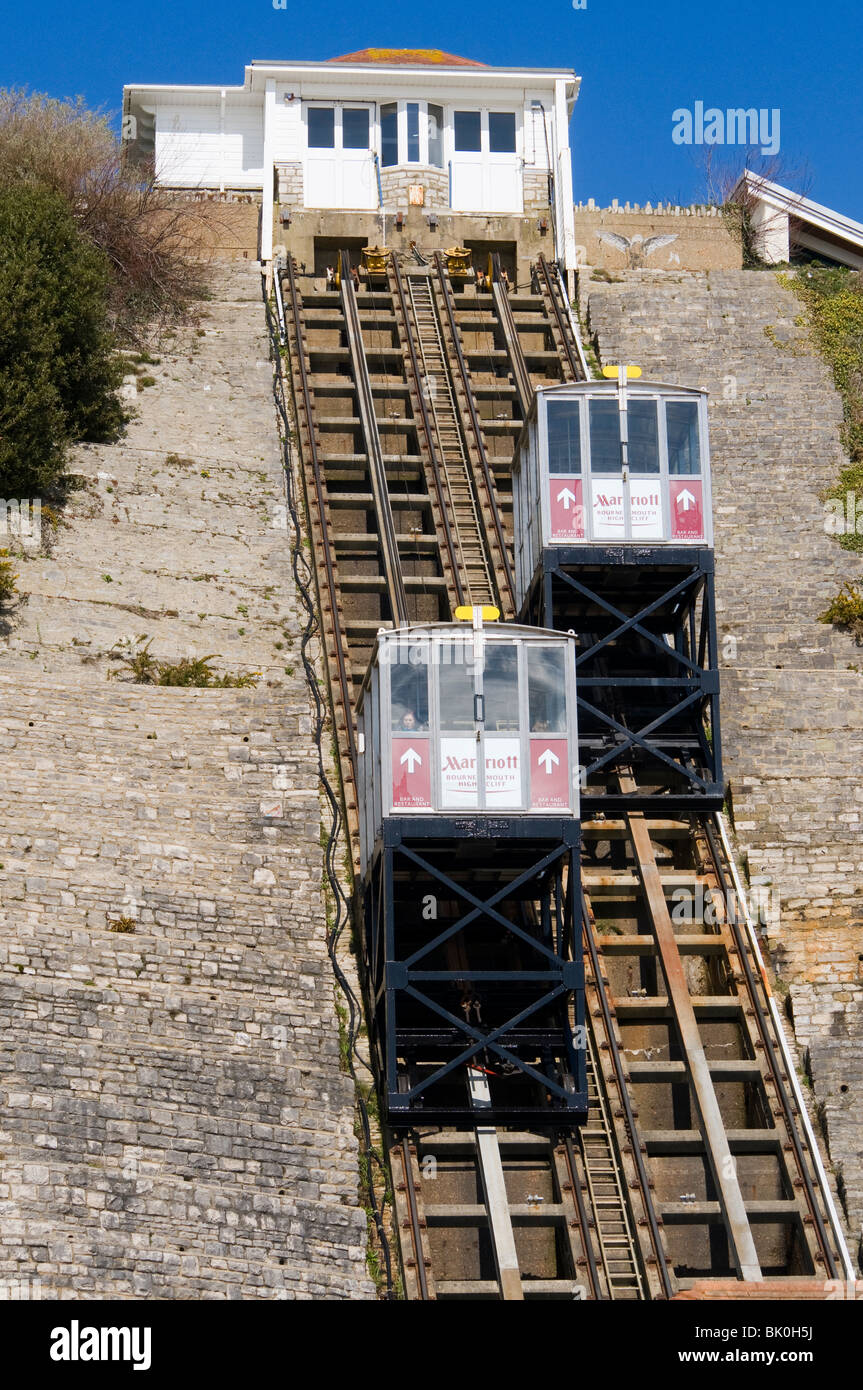 Cliff railway, bournemouth hi-res stock photography and images - Alamy