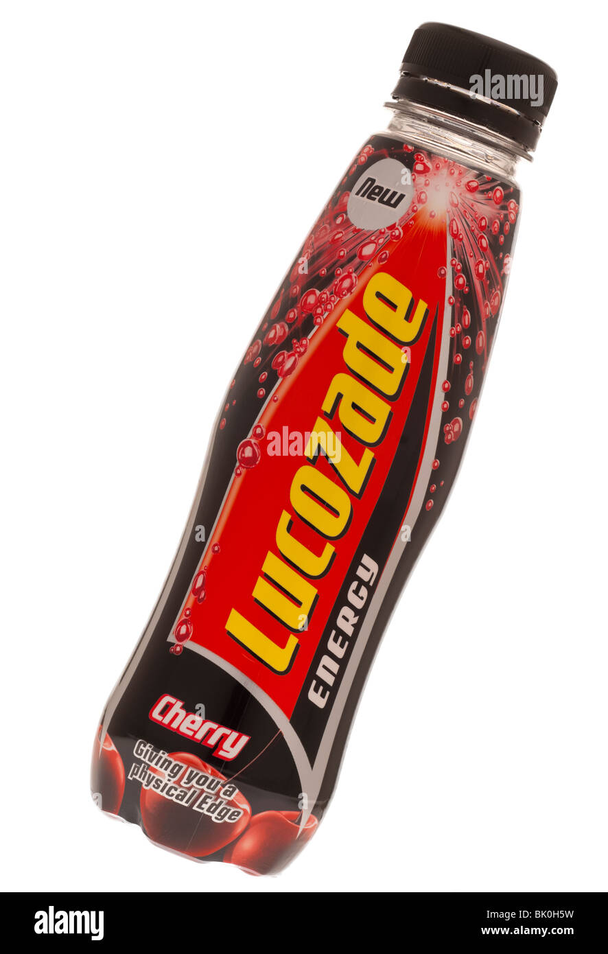 Bottle of Lucozade Energy Drink Stock Photo - Alamy