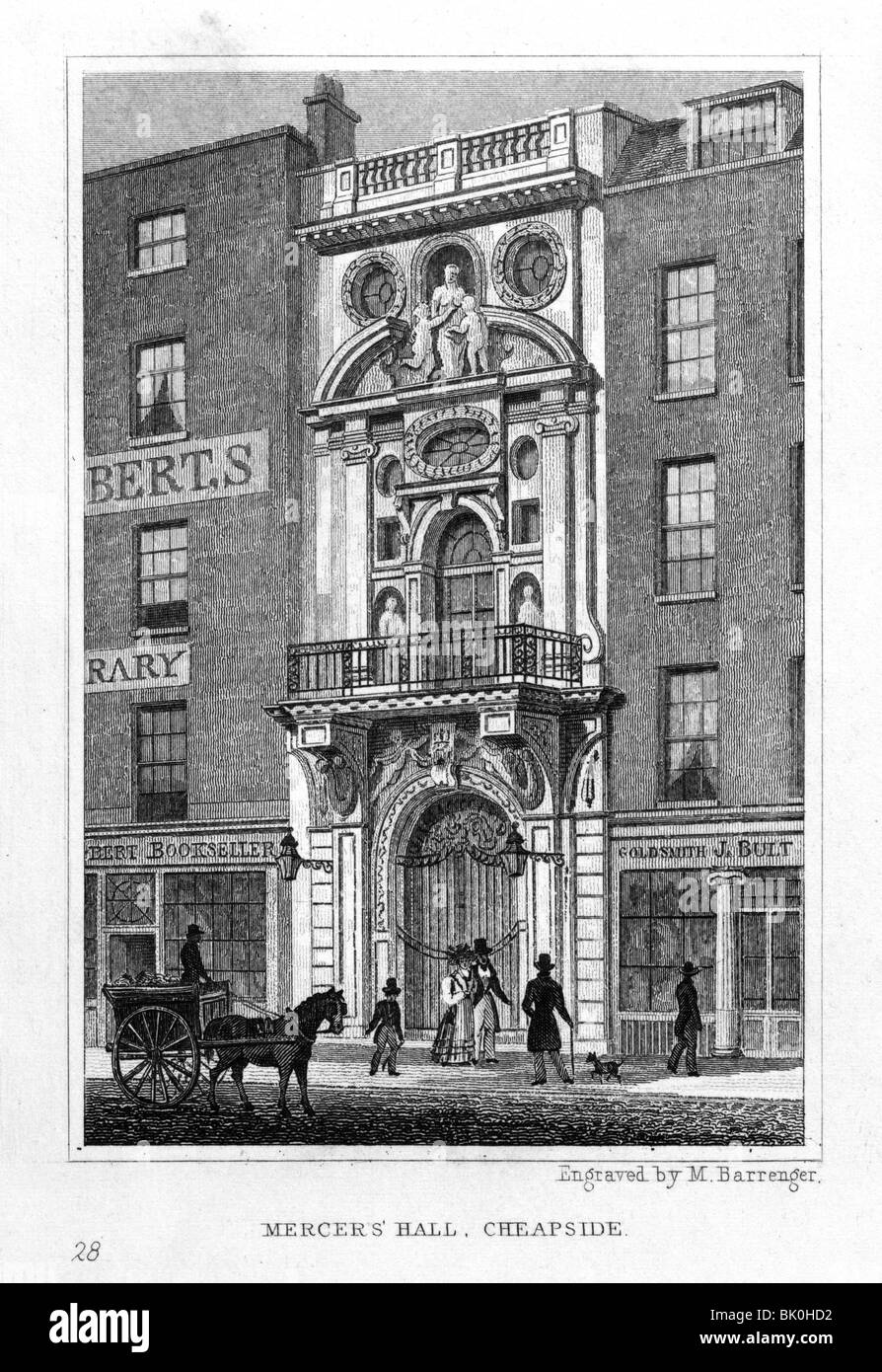 Mercers hall london hi-res stock photography and images - Alamy