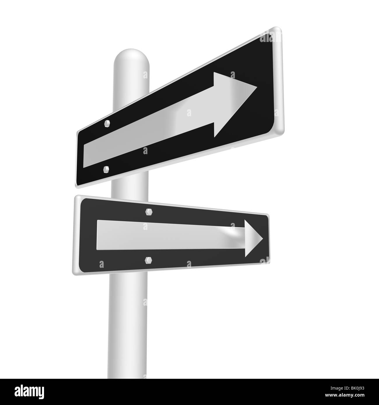 Direction guide Black and White Stock Photos & Images - Alamy