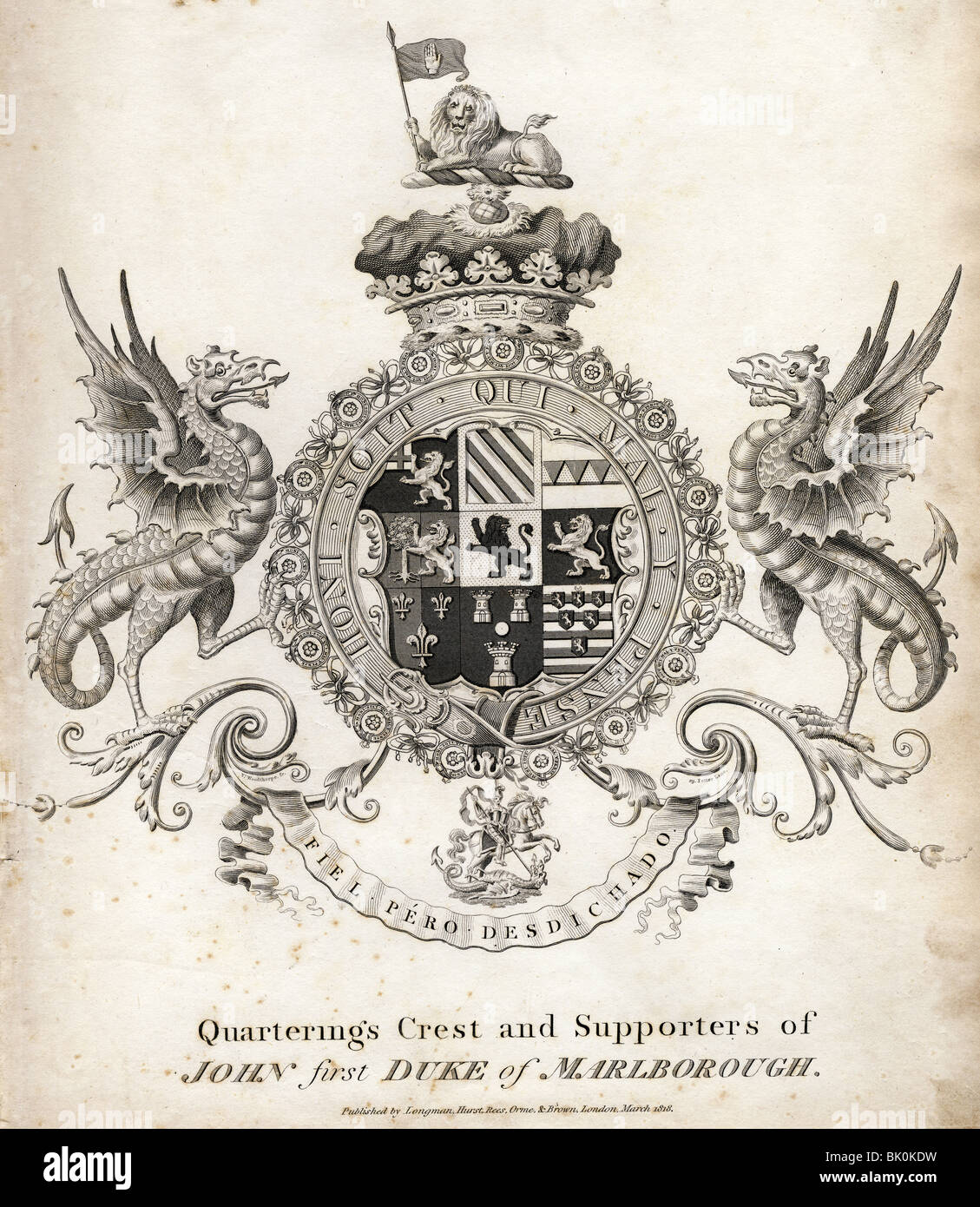 Marlborough, John Churchill 1st Duke of, 26.5.1650 - 16.6.1722, British ...