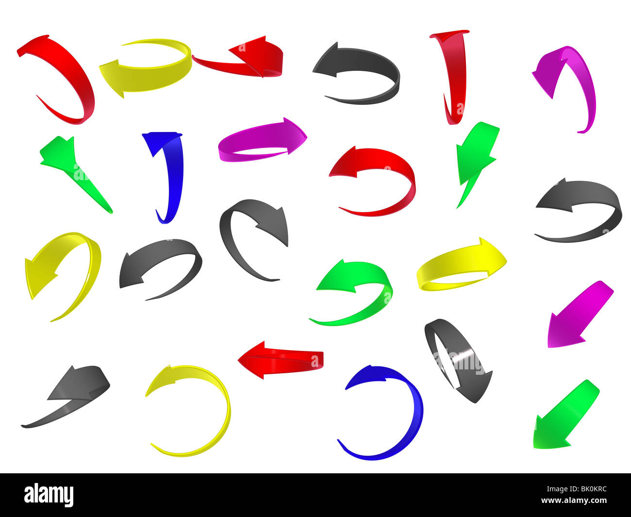 Silver arrow Cut Out Stock Images & Pictures - Alamy