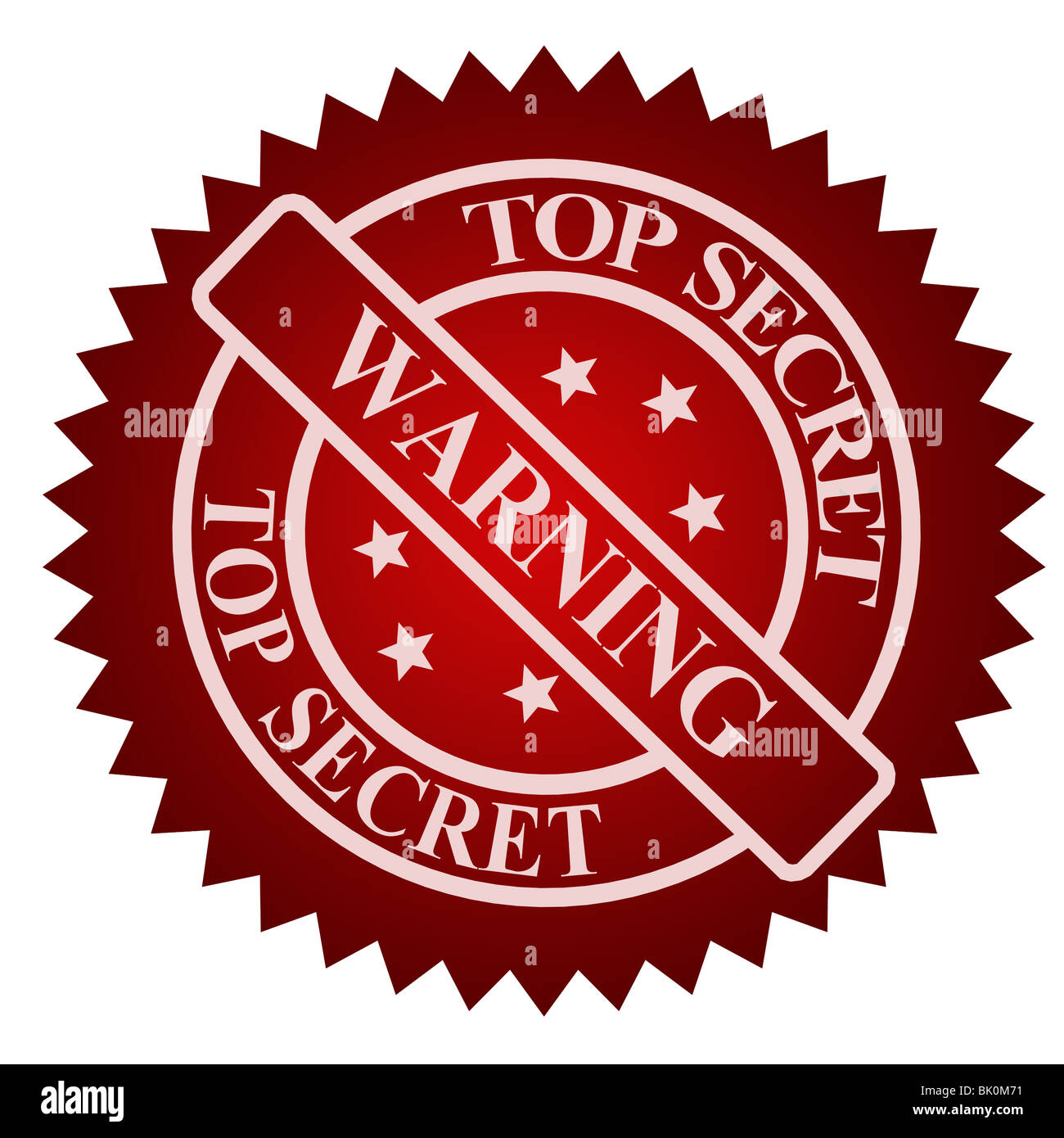 Top secret red label Cut Out Stock Images & Pictures - Alamy