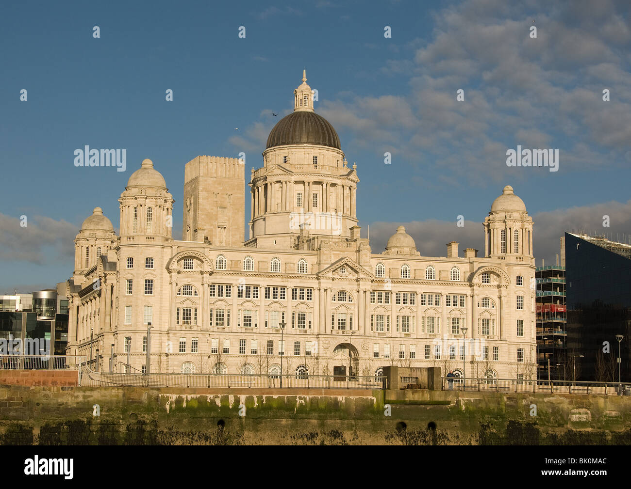 Port of Liverpool building Stock Photo - Alamy