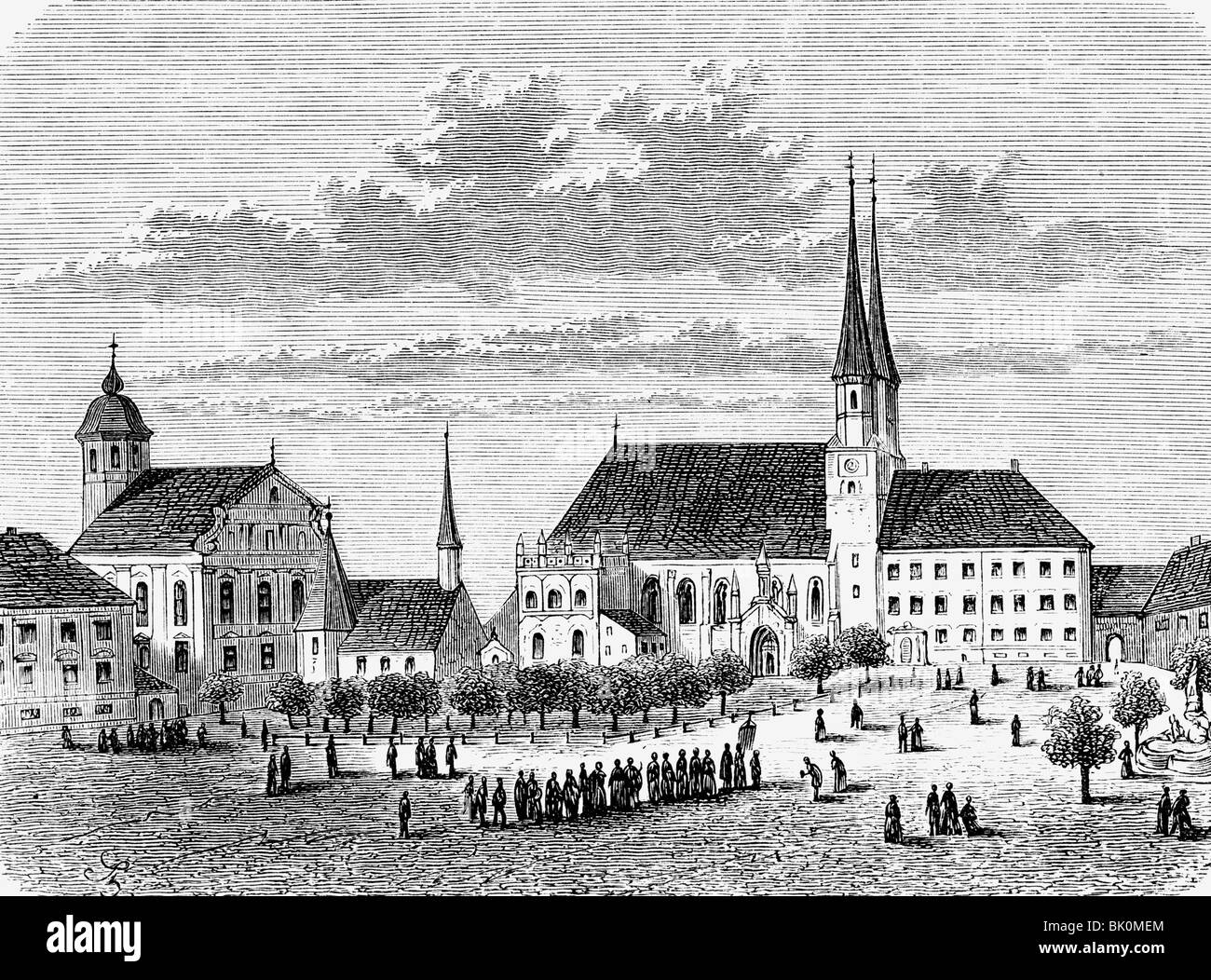 Altotting germany Black and White Stock Photos & Images - Alamy