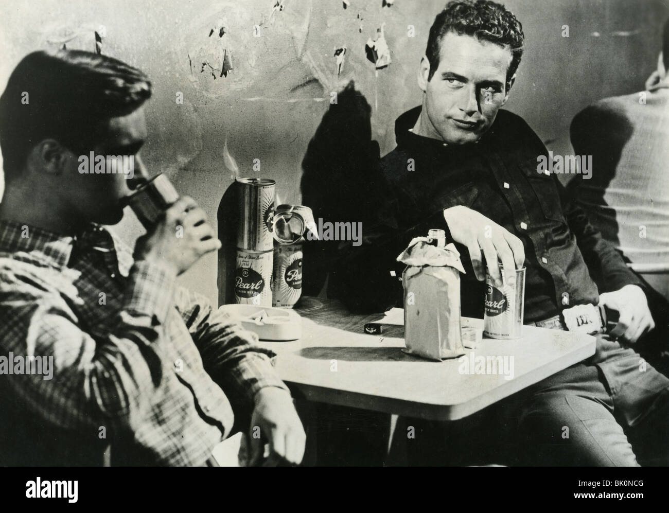 HUD - 1963 Paramount film with Paul Newman at right Stock Photo - Alamy