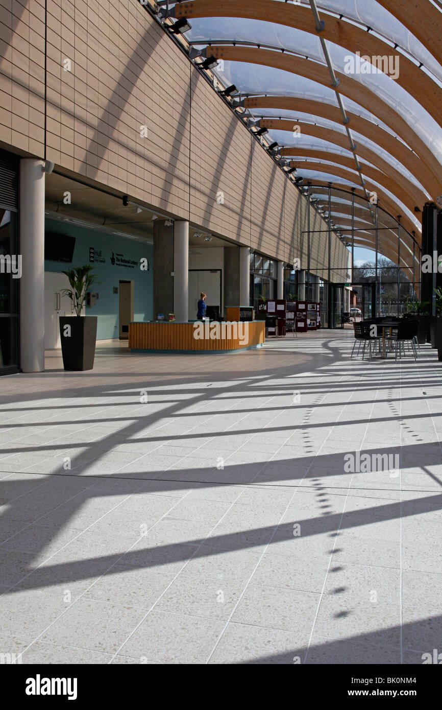 Reception at Hull History Centre Stock Photo - Alamy