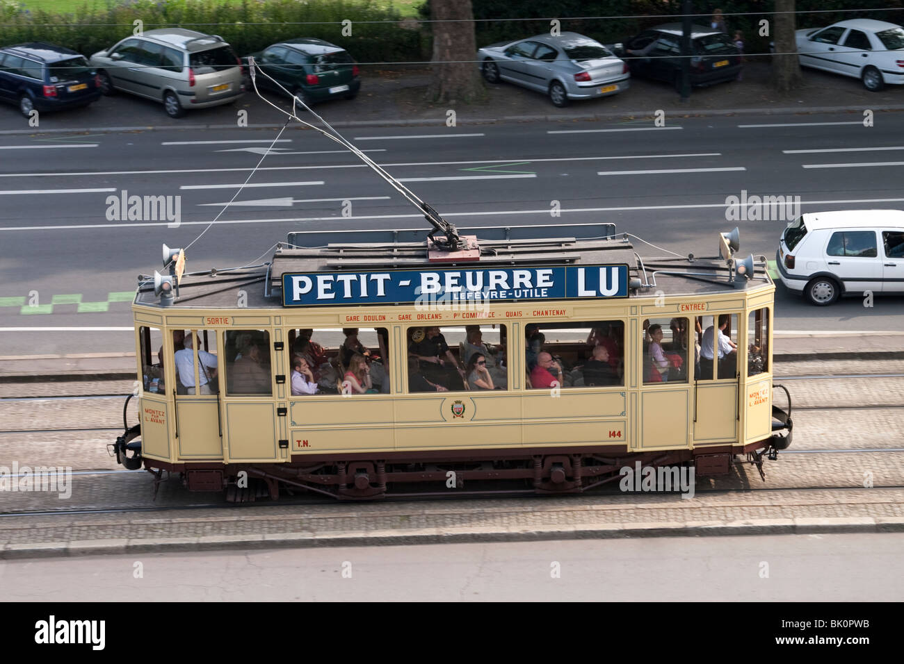 20th century electric trolley hi-res stock photography and images - Alamy