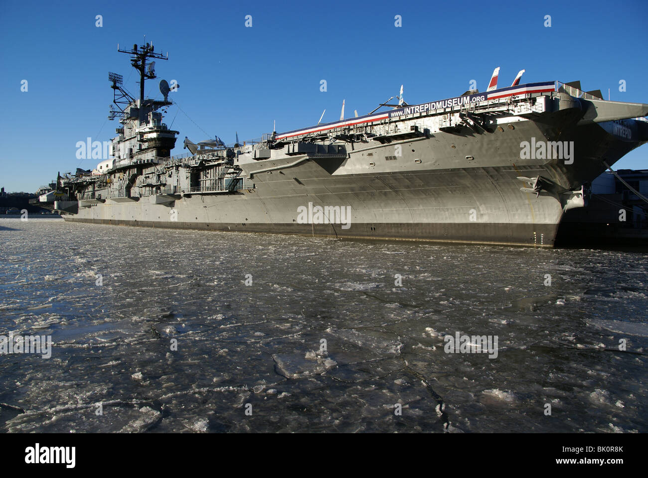 Intrepid museum, aircraft carrier USS Intrepid in New York Stock Photo ...