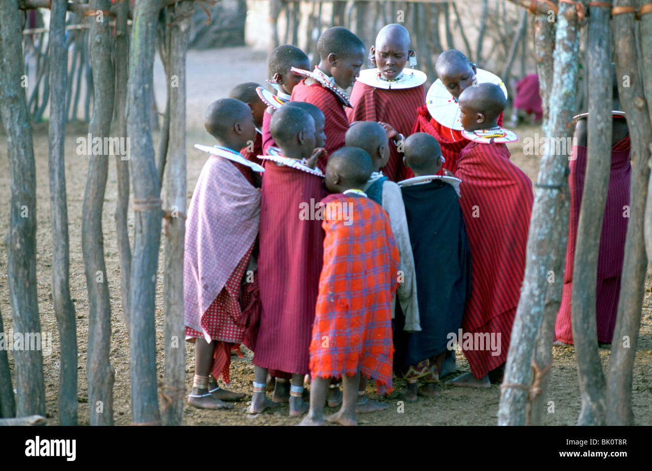 Masai children tanzania hi-res stock photography and images - Alamy