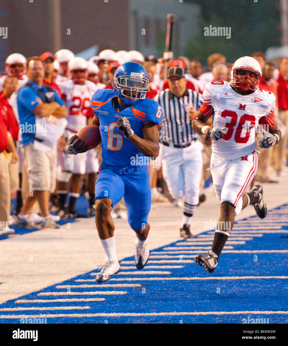 Boise idaho boise state university football hi-res stock photography ...