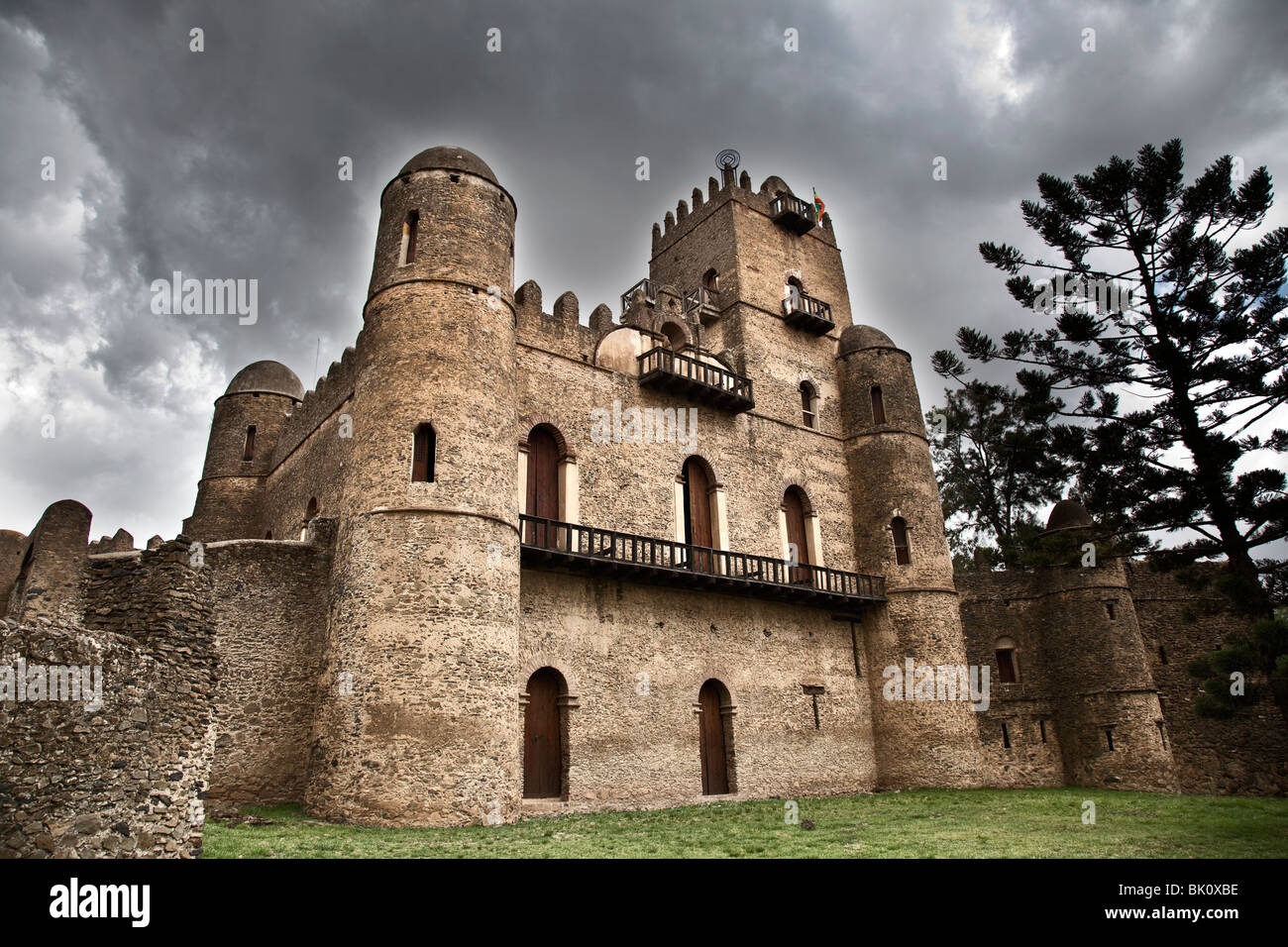 Gondor castle, Ethiopia Stock Photo - Alamy