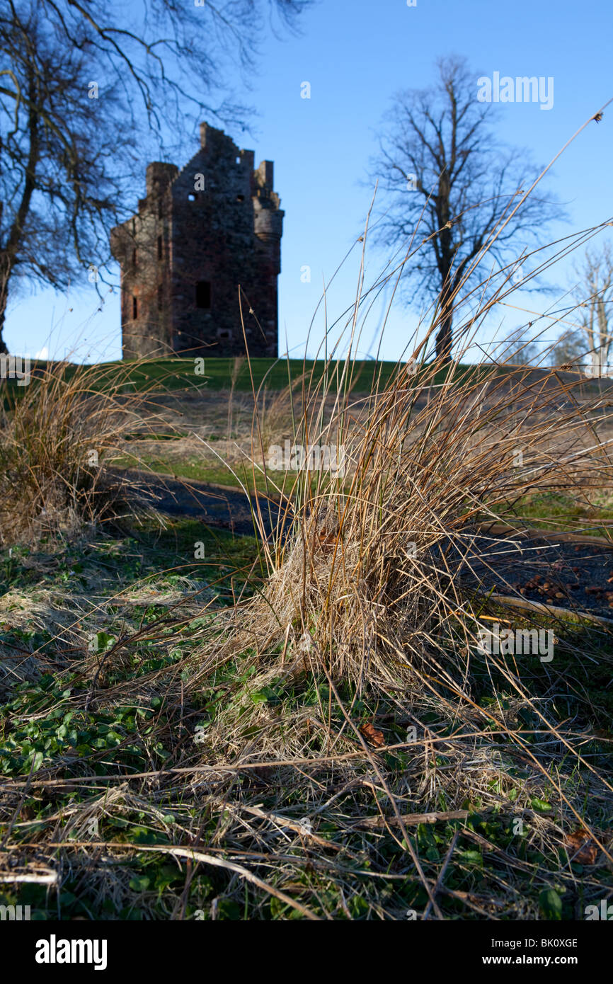 Greenknowe tower hi-res stock photography and images - Alamy