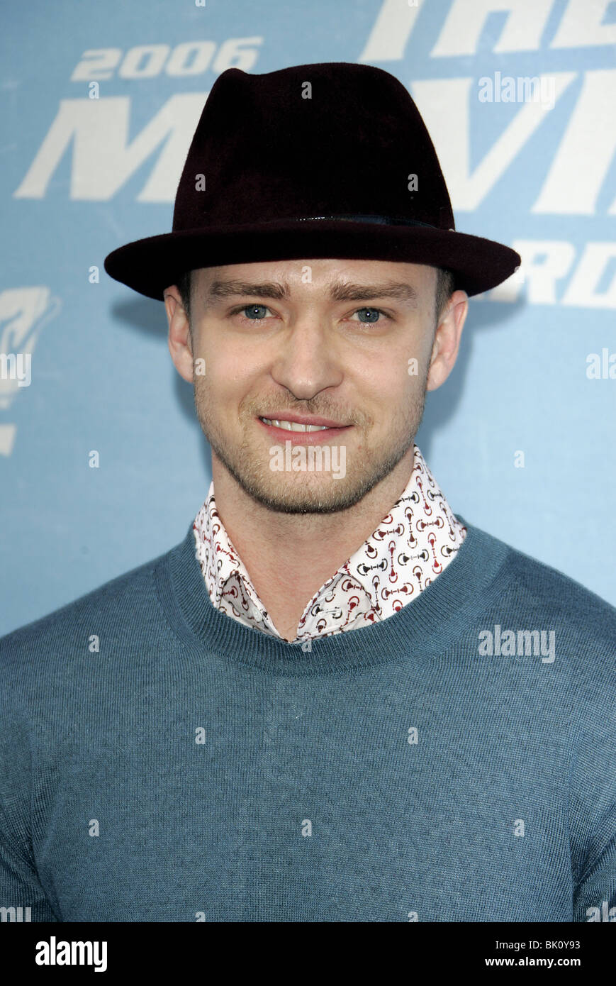 JUSTIN TIMBERLAKE 2006 MTV MOVIE AWARDS SONY STUDIOS CULVER CITY LOS ...