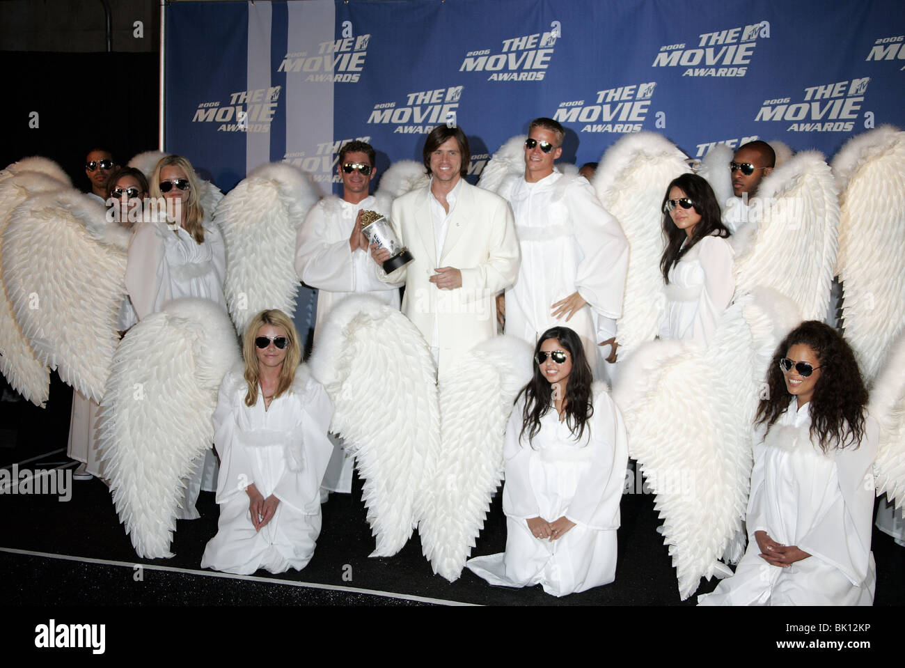 JIM CARREY 2006 MTV MOVIE AWARDS SONY STUDIOS CULVER CITY LOS ANGELES ...