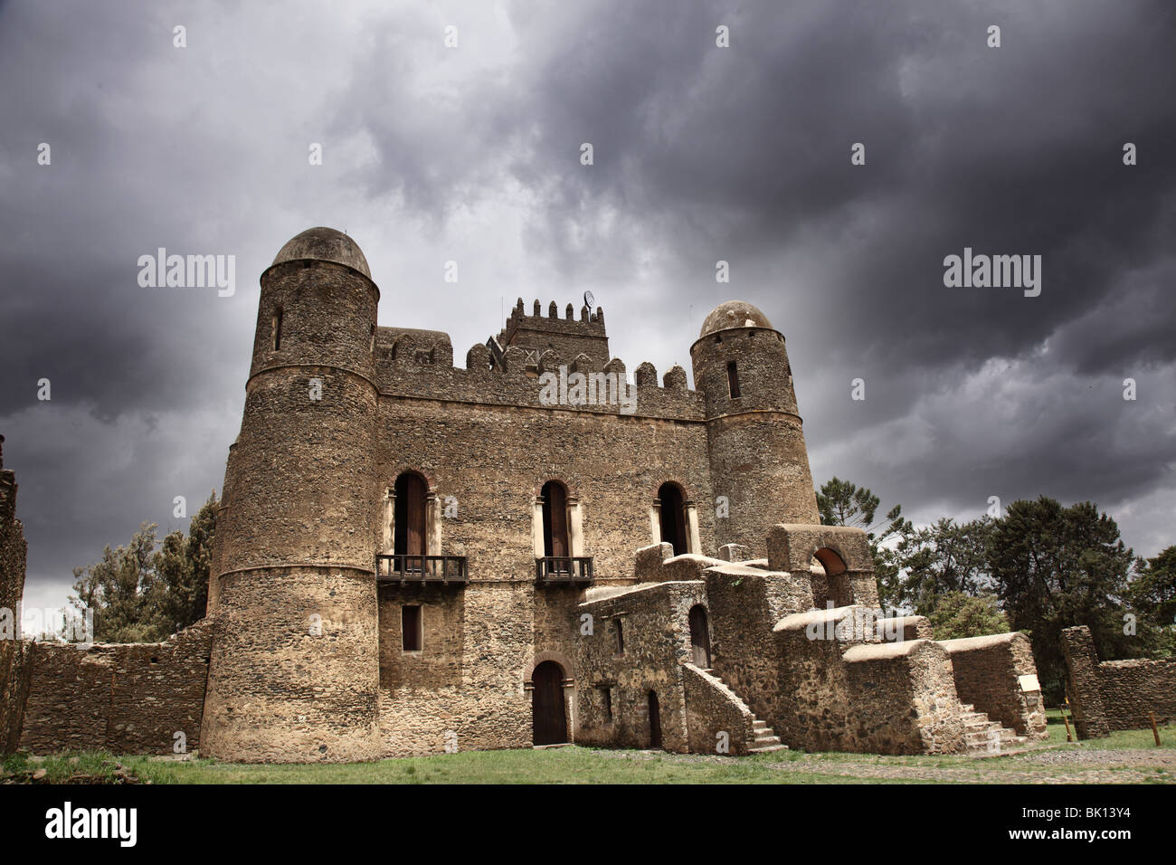 Gondor castle, Ethiopia Stock Photo - Alamy