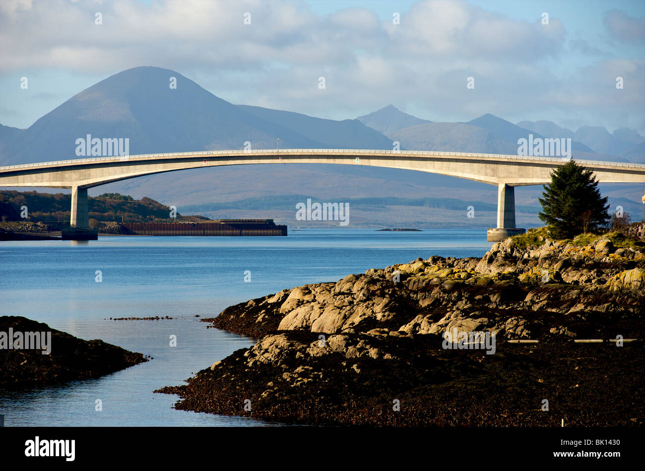 Scotland, Kyle of Lochalsh bridge Stock Photo - Alamy