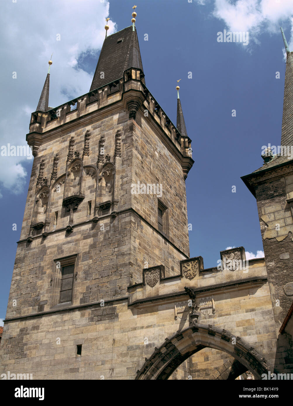 Charles Bridge Tower, Prague, Czech Republic Stock Photo - Alamy