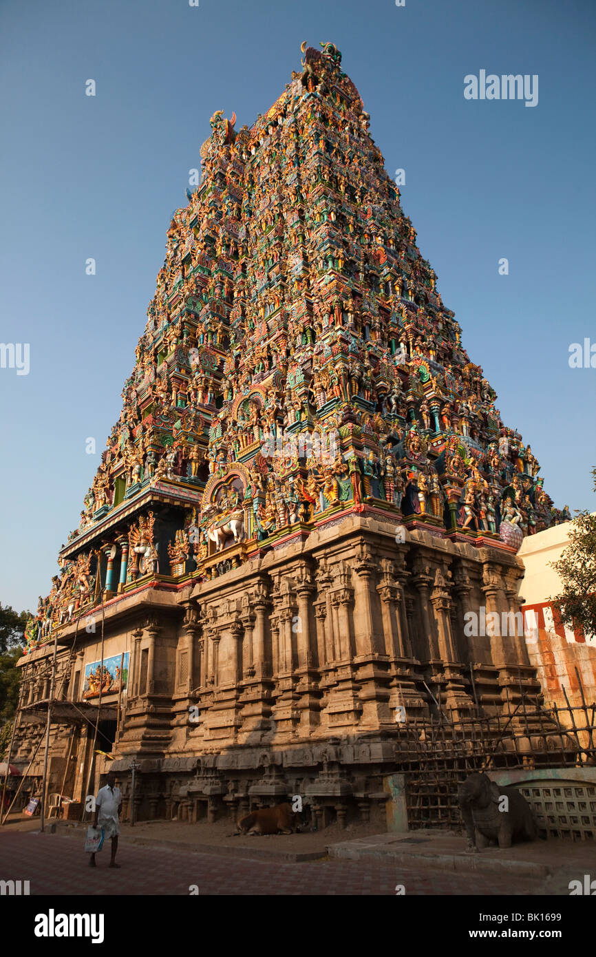 Meenakshi temple madurai hi-res stock photography and images - Alamy