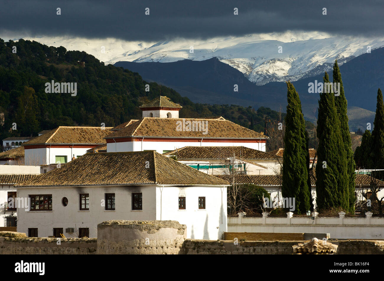 Granada and sierra nevada hi-res stock photography and images - Alamy