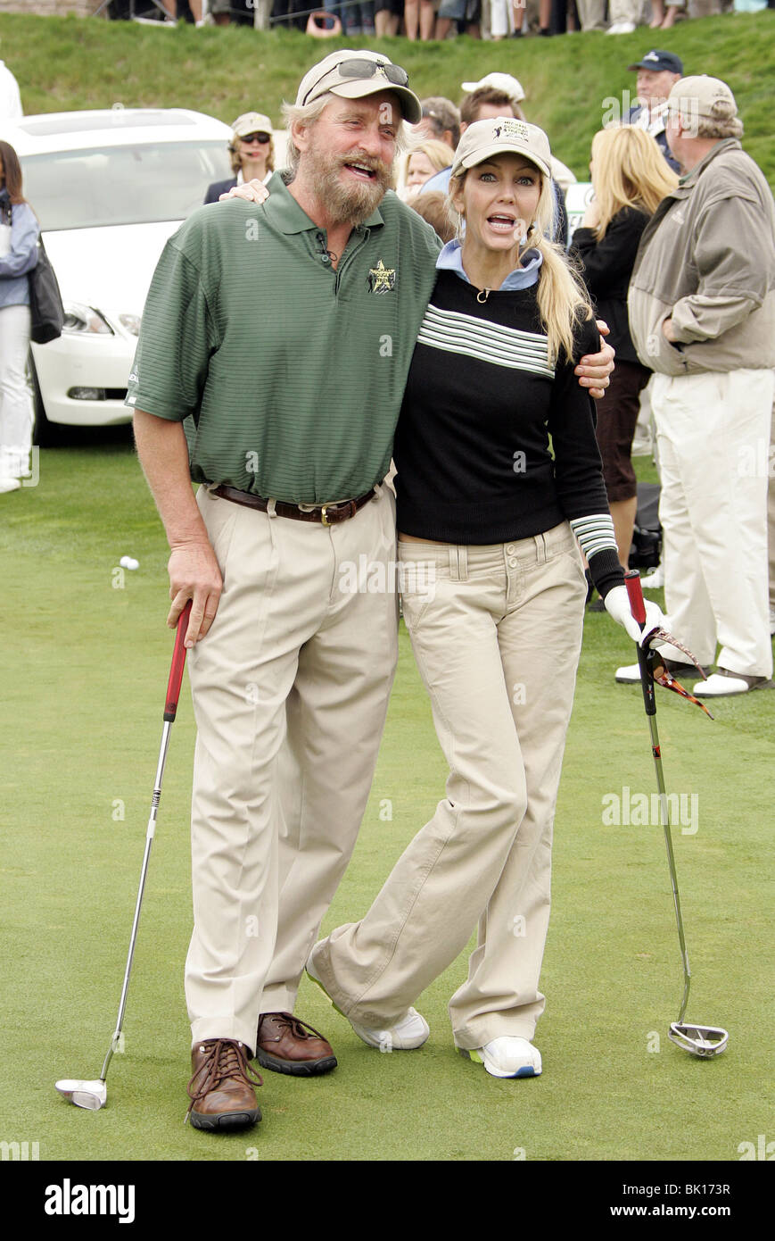 MICHAEL DOUGLAS & HEATHER LOCKLEAR 8TH MICHAEL DOUGLAS & FRIENDS RANCHO ...