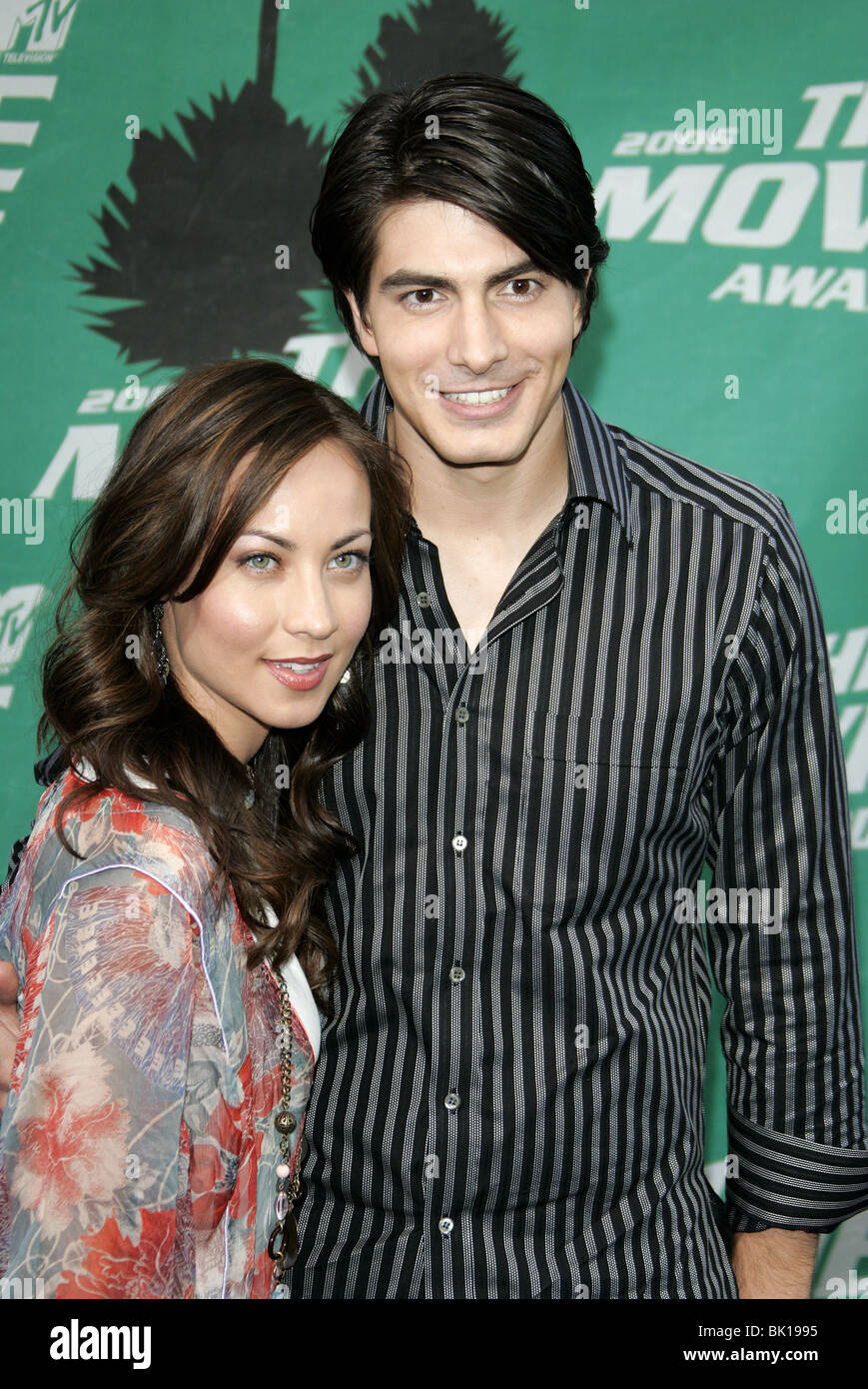 BRANDON ROUTH & GUEST 2006 MTV MOVIE AWARDS SONY STUDIOS CULVER CITY ...