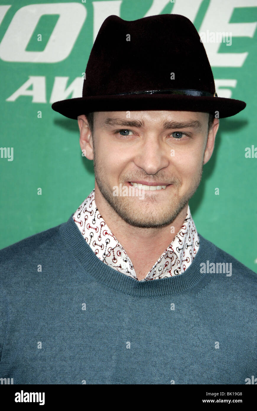 JUSTIN TIMBERLAKE 2006 MTV MOVIE AWARDS SONY STUDIOS CULVER CITY ...
