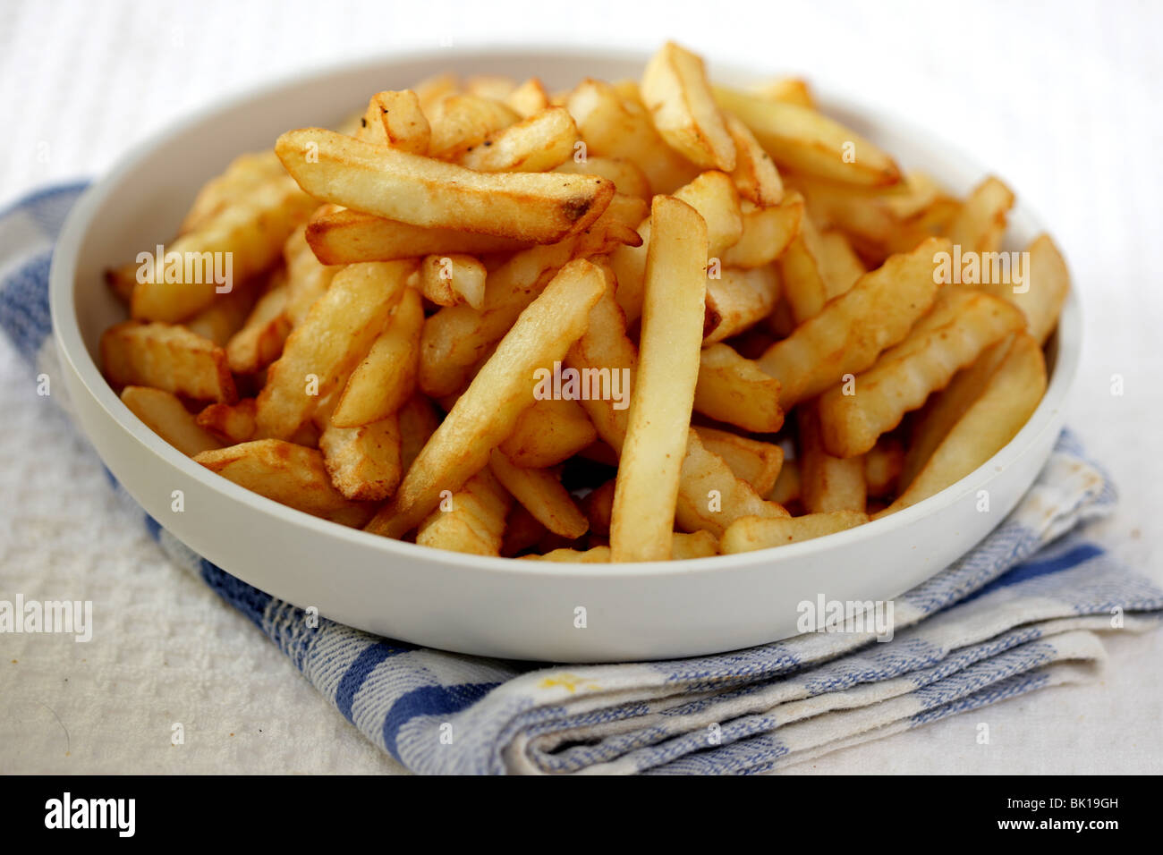 Bowl of Chips Stock Photo - Alamy