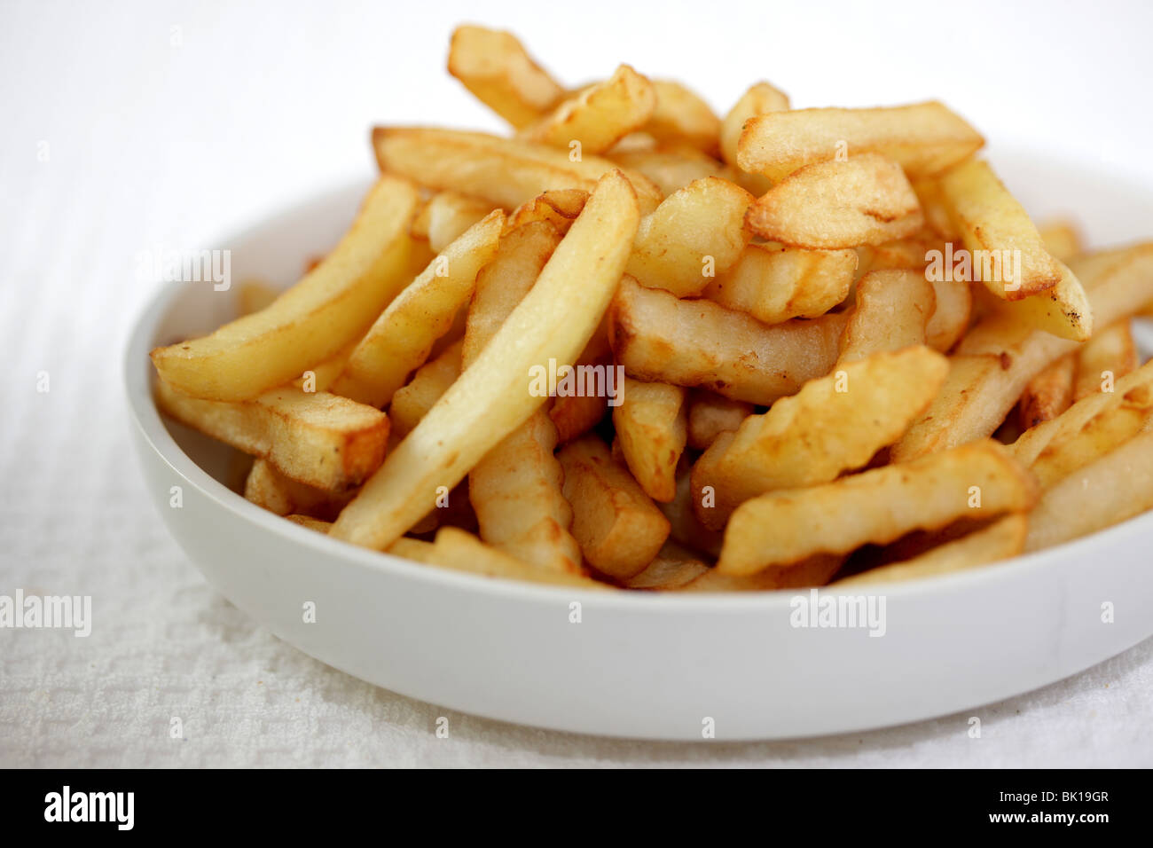 Bowl of Chips Stock Photo - Alamy