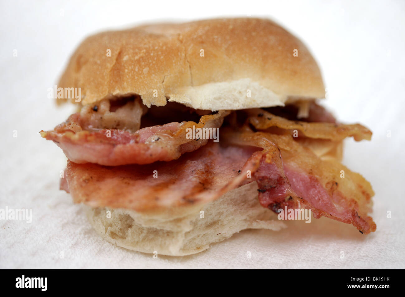 Bacon bap hi-res stock photography and images - Alamy