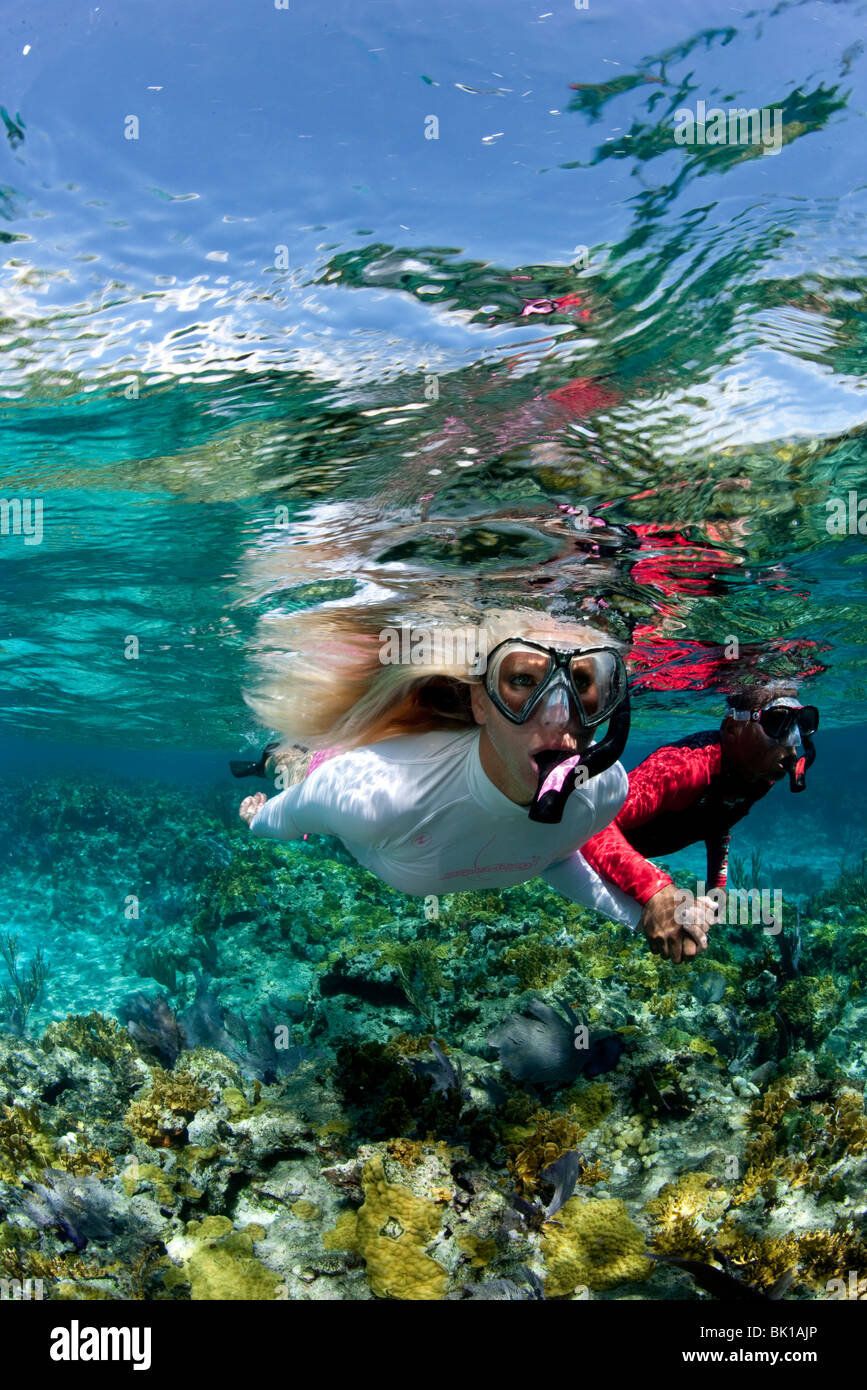 Snorkelers hi-res stock photography and images - Alamy