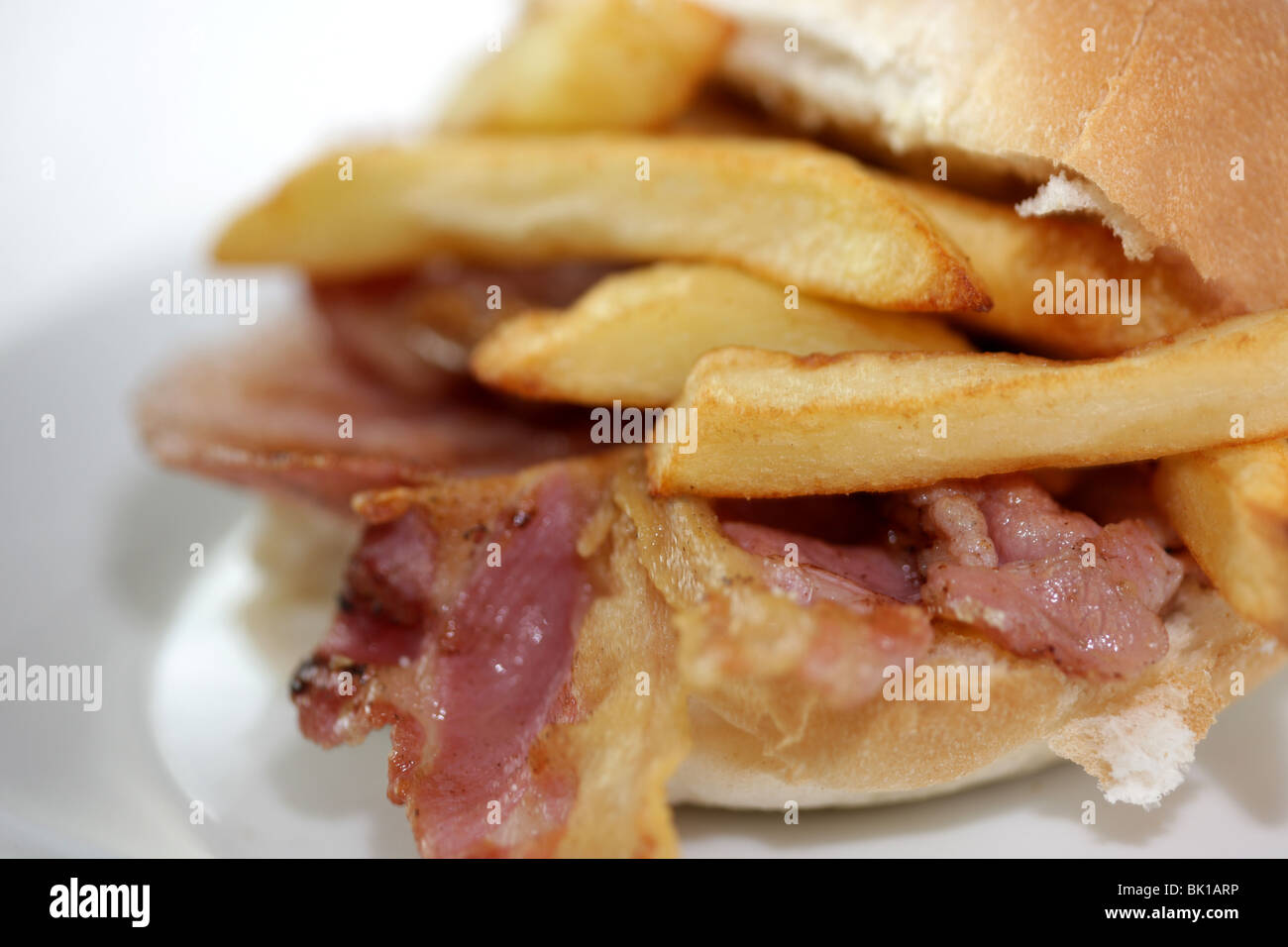 Bacon bap hi-res stock photography and images - Alamy