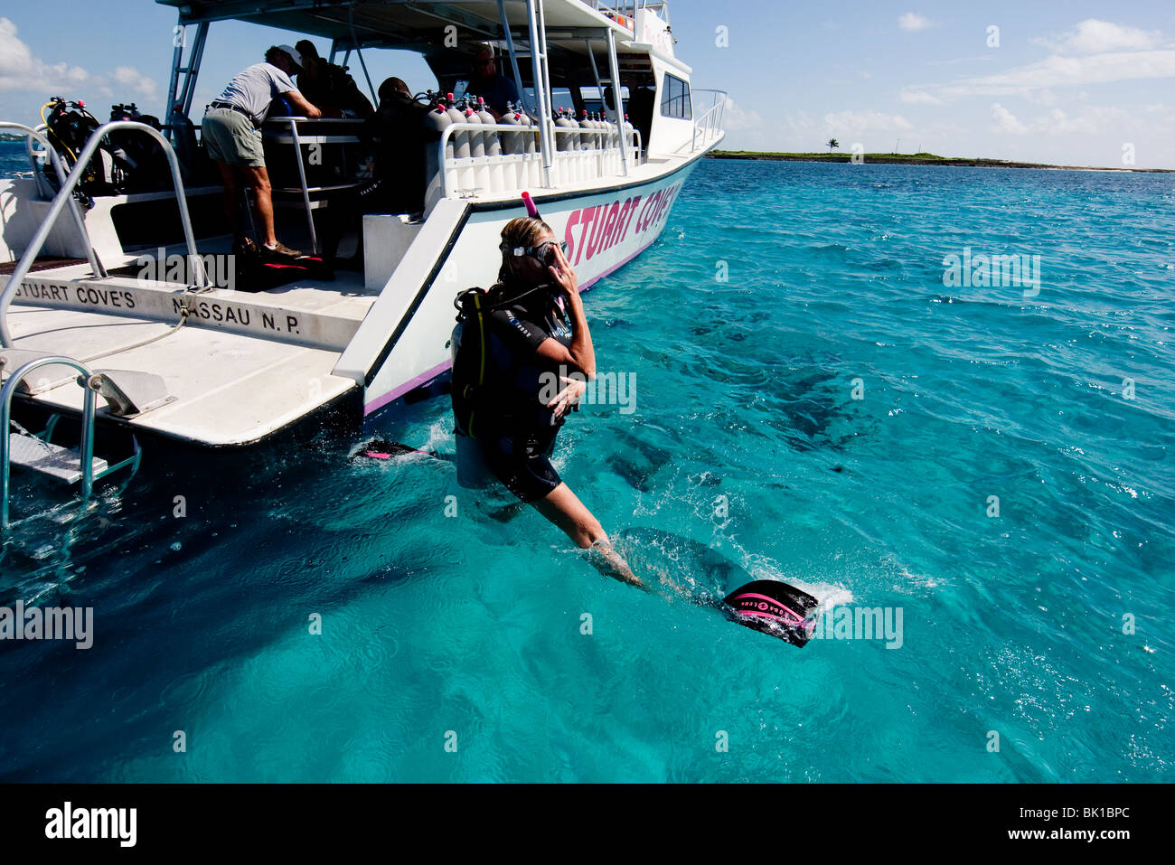 Giant stride entry hi-res stock photography and images - Alamy