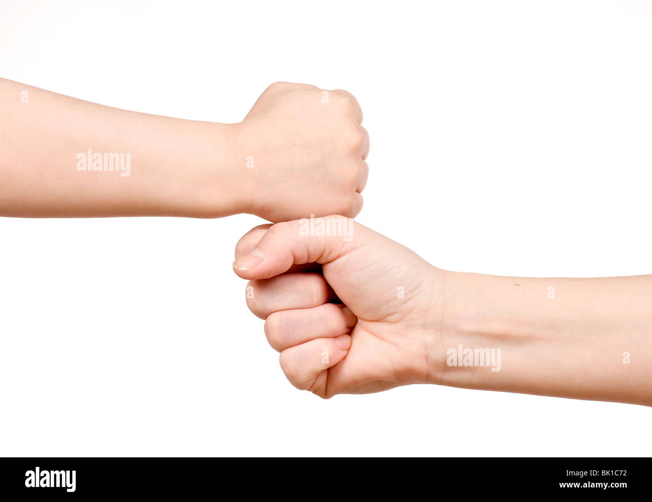 Hand Print Child Adult High Resolution Stock Photography and Images - Alamy