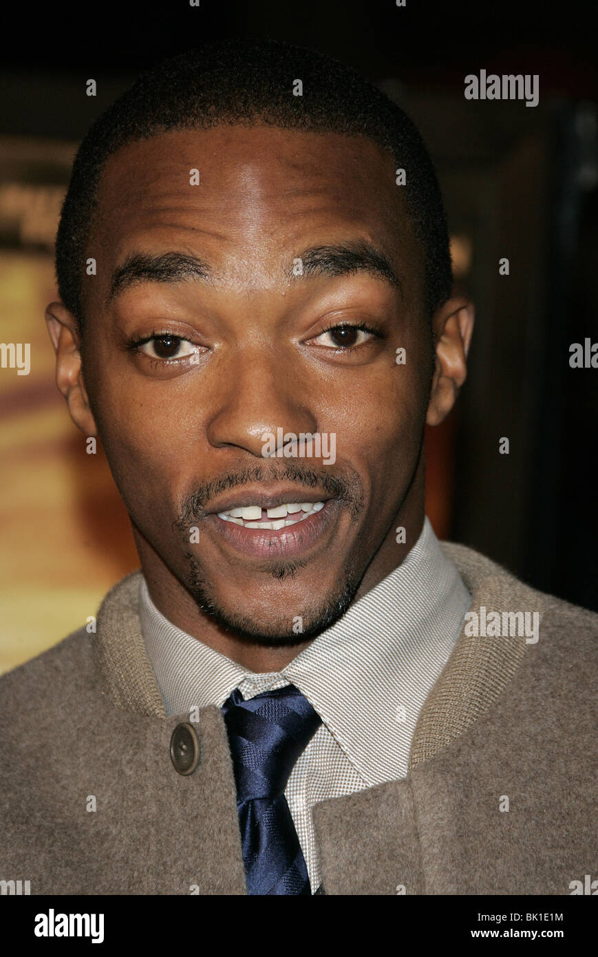 ANTHONY MACKIE WE ARE MARSHALL FILM PREMIERE GRAUMAN'S CHINESE THEATRE ...