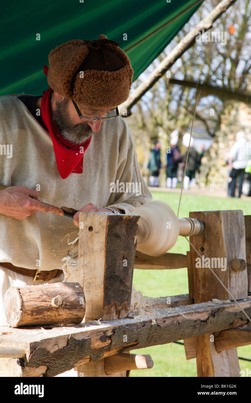 Pole lathe hi-res stock photography and images - Alamy