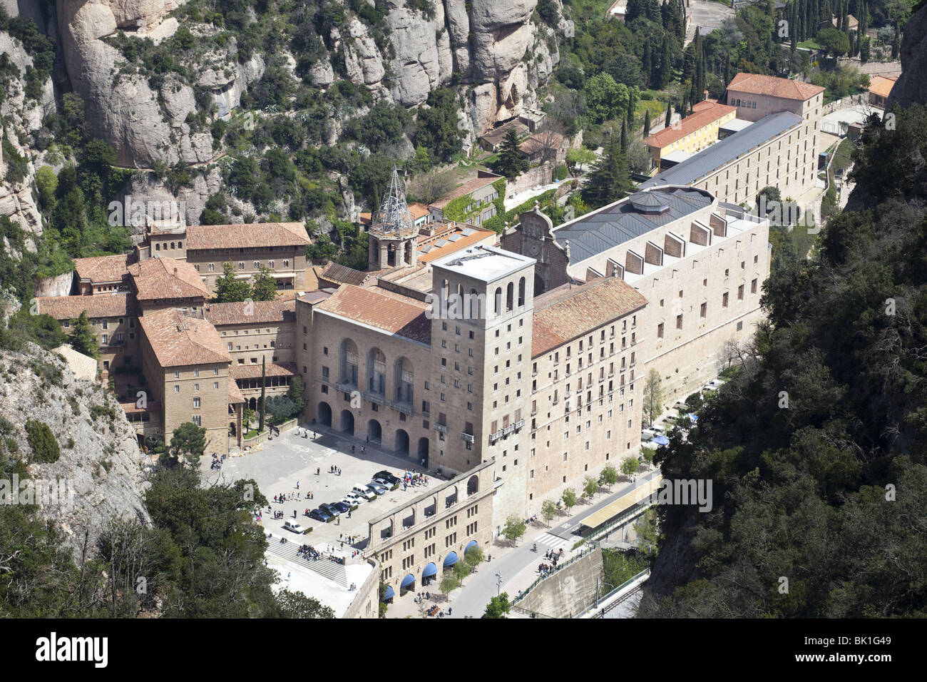 Montserrat monastery hi-res stock photography and images - Alamy