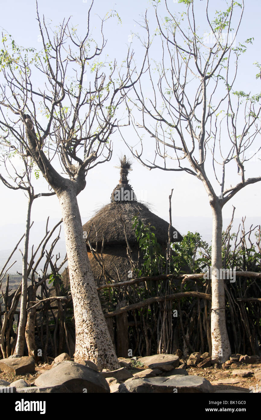 Konso tribe traditional house hi-res stock photography and images - Alamy
