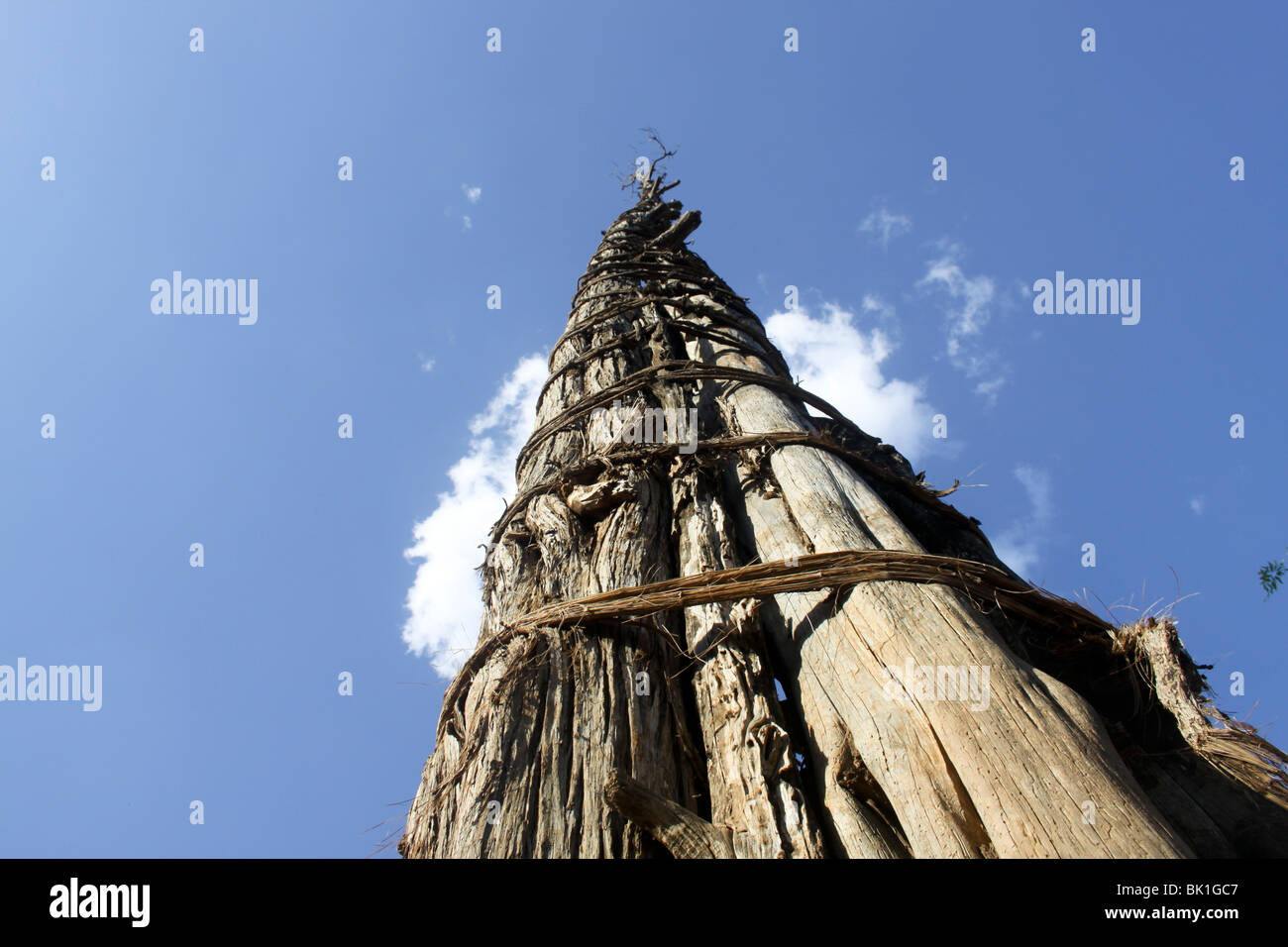 African tribe pole hi-res stock photography and images - Alamy