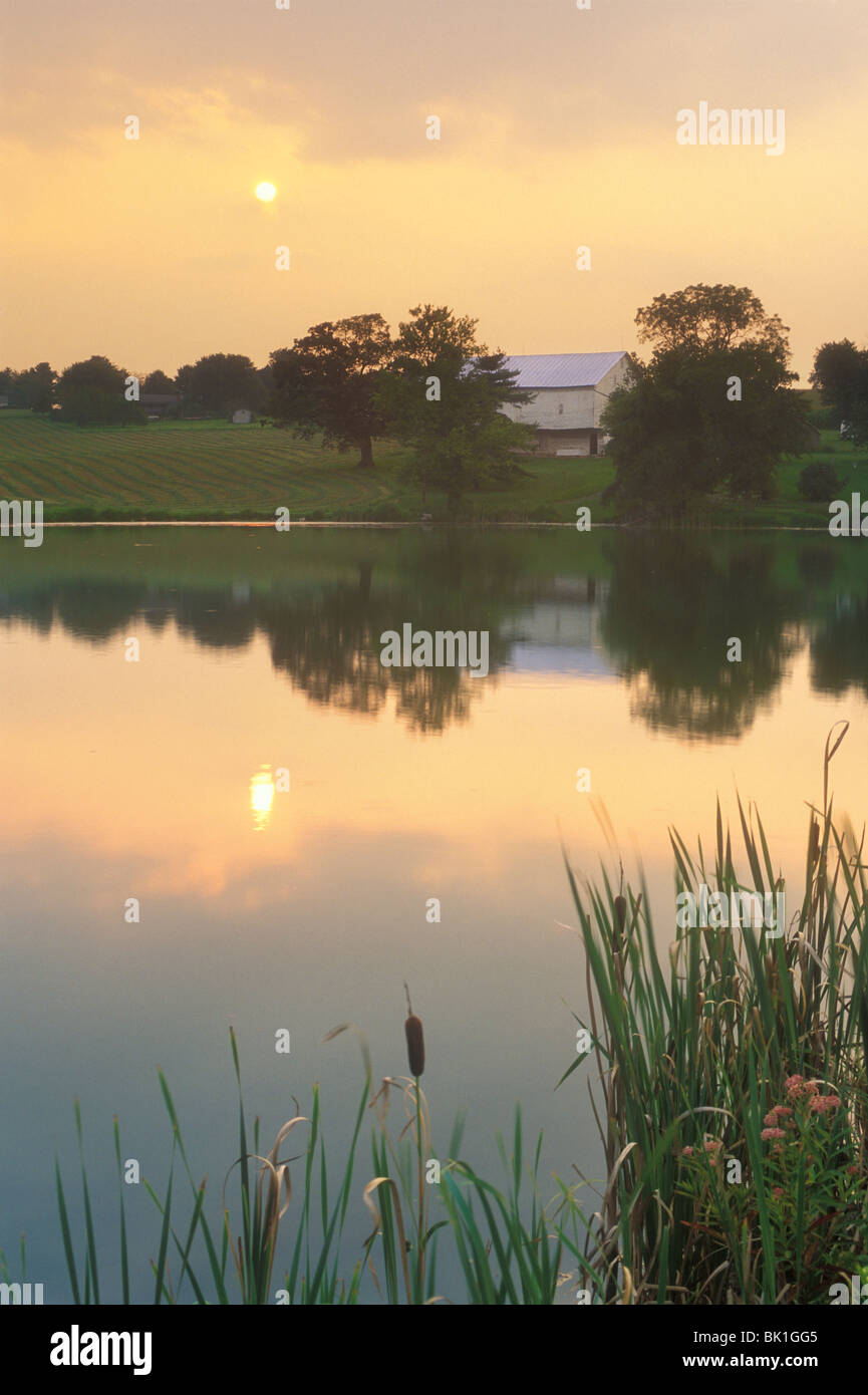 Silver Lake, the Shenandoah Valley of Virginia, USA Stock Photo - Alamy