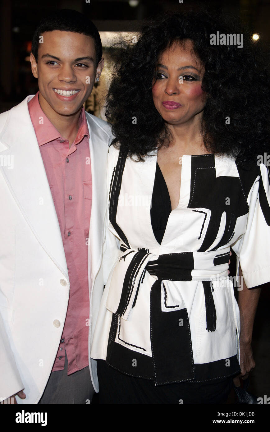 Evan Ross Atl Film Premiere Chinese Theatre Hollywood Los Shadoe